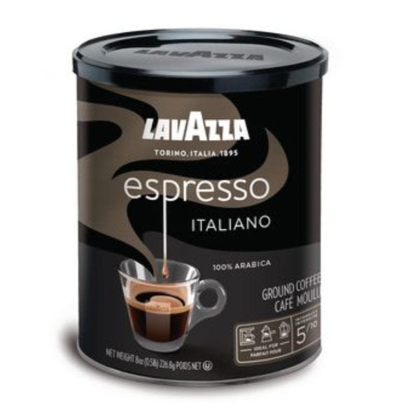 Lavazza Espresso Italiano Classico - Ground Coffee - 250g - Can – Cupcairo