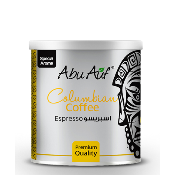 Abu Auf - Colombian - Espresso Ground Coffee - 200g..Can – Cupcairo